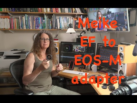 Amanda Talks About Stuff: Meike EF to EOS-M lens adapter