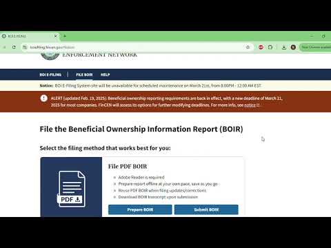 What is BOI? An In-Depth Look at BOI and How to Report Beneficial Ownership to Government!!!