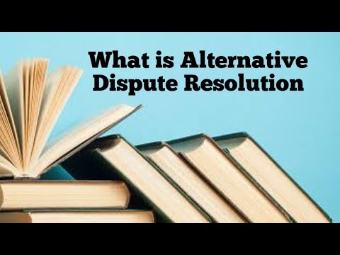 What is Alternative Dispute Resolution || Legal Terms || By Urdu Scripts