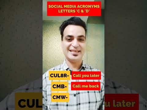 Texting Abbreviations. Acronyms #shorts #learn #english #shortsvideo #learnenglish #reels #instagram