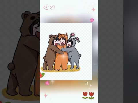3 best friend cartoon images #bff #cutethings #3friends