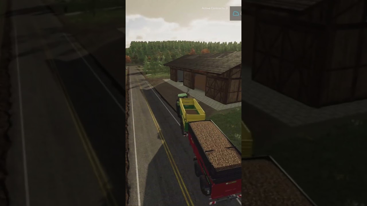 Double Trailer Beets FS22 #shorts