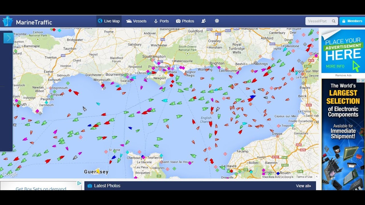 How to use AIS Marine Traffic Map on Saltwater-Recon.com