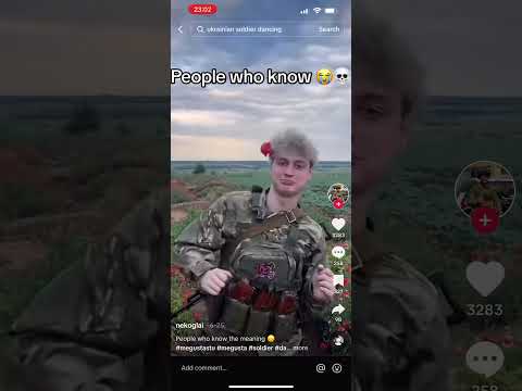 Ukrainian Soldier Dancin