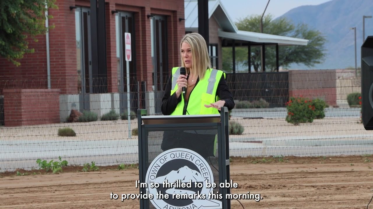 Downtown core roadway project groundbreaking