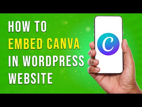 How To Embed Canva in Wordpress Website