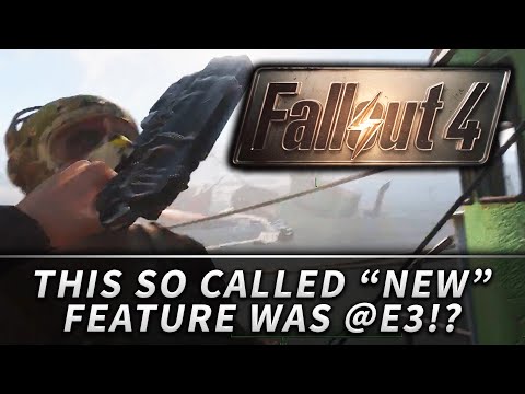 Fallout 4 : The "NEW Bashing Feature" is ONLY the Weapon Melee!?