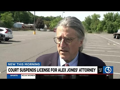 VIDEO: Alex Jones lawyer Norm Pattis has law license suspended