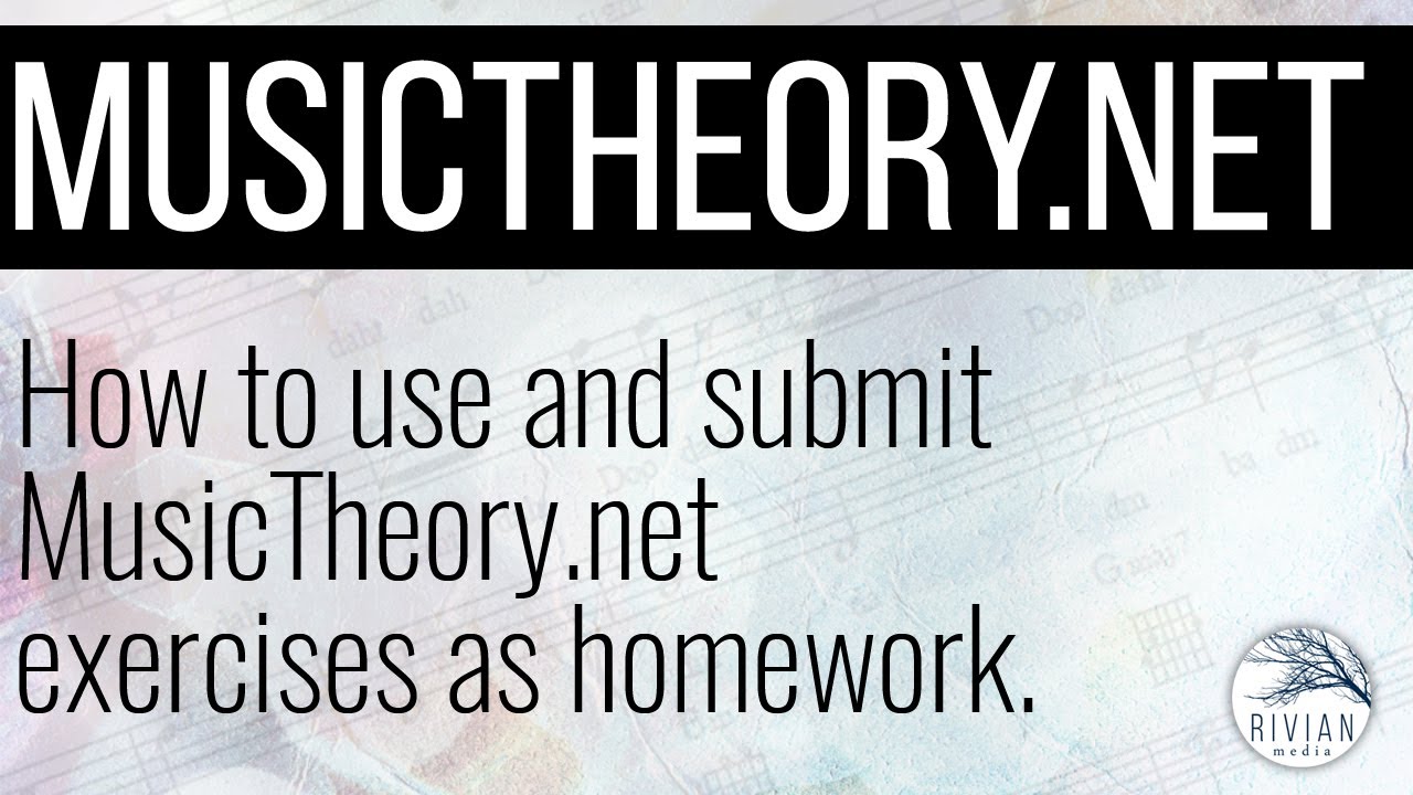 How to use and submit a MusicTheory.net exercise as homework.