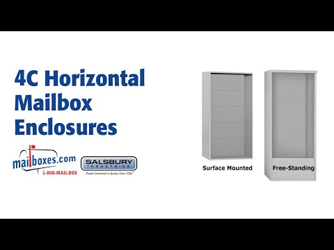 Mailboxes.com | 4C Horizontal Mailbox Enclosures