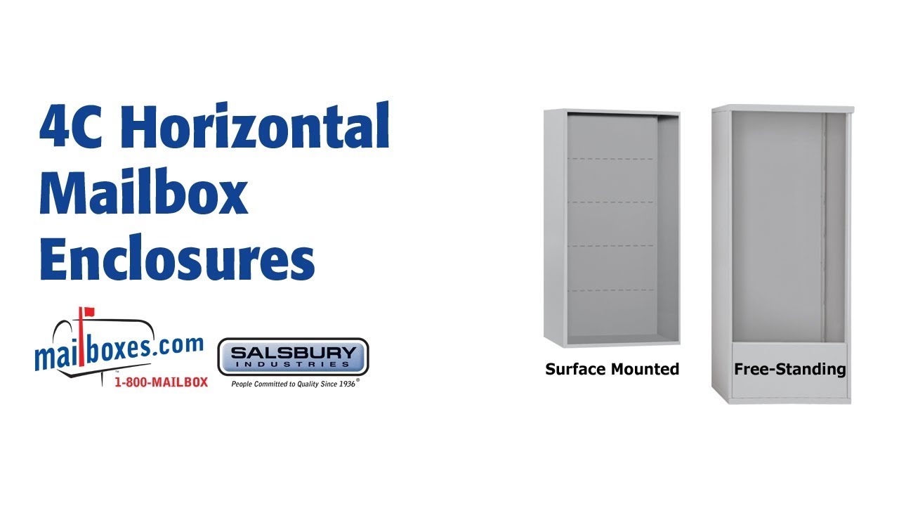 Mailboxes.com | 4C Horizontal Mailbox Enclosures