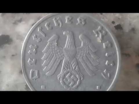 Berlin,Defect Old Coin World: Otto Vogt, Hans Herbert Schweitzer of Third Reich 1 Reichspfennig 1941