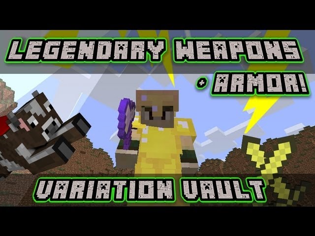 LegendaryWeapons + LegendaryArmor [Bukkit plugin] Minecraft Mod