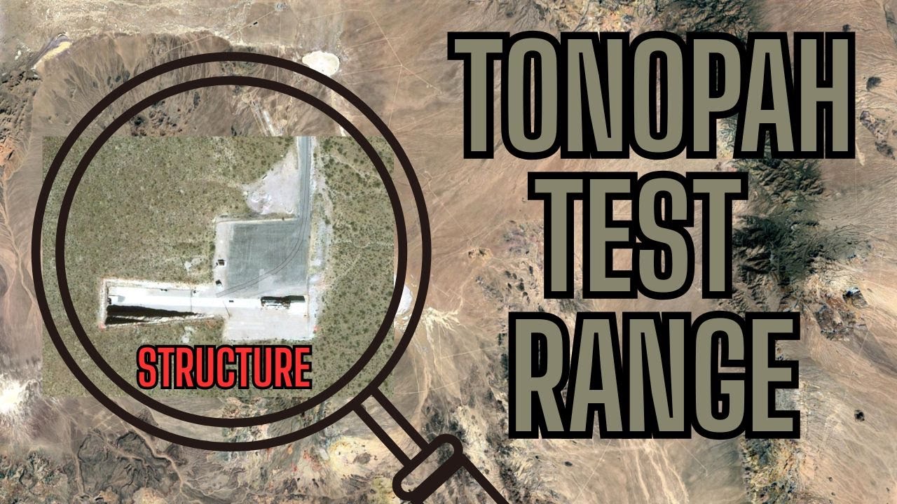 Tonopah Test Range: Suspected Underground Entrance — Aerial Breakdown