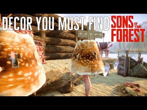 All Blueprint Locations (Non Trap) Sons of the Forest