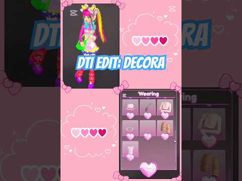 DRESS TO IMPRESS NO VIP OUTFIT TUTORIAL DECORA #shorts #roblox #dti #outfit #edit #gaming #games
