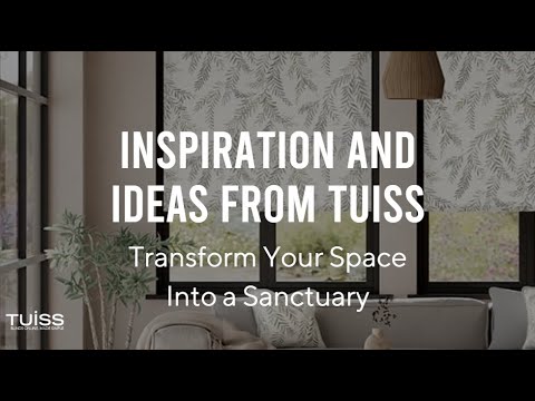 Serene Style: Sheer Curtains & Patterned Blinds for a Calm, Dreamy Sanctuary with Tuiss