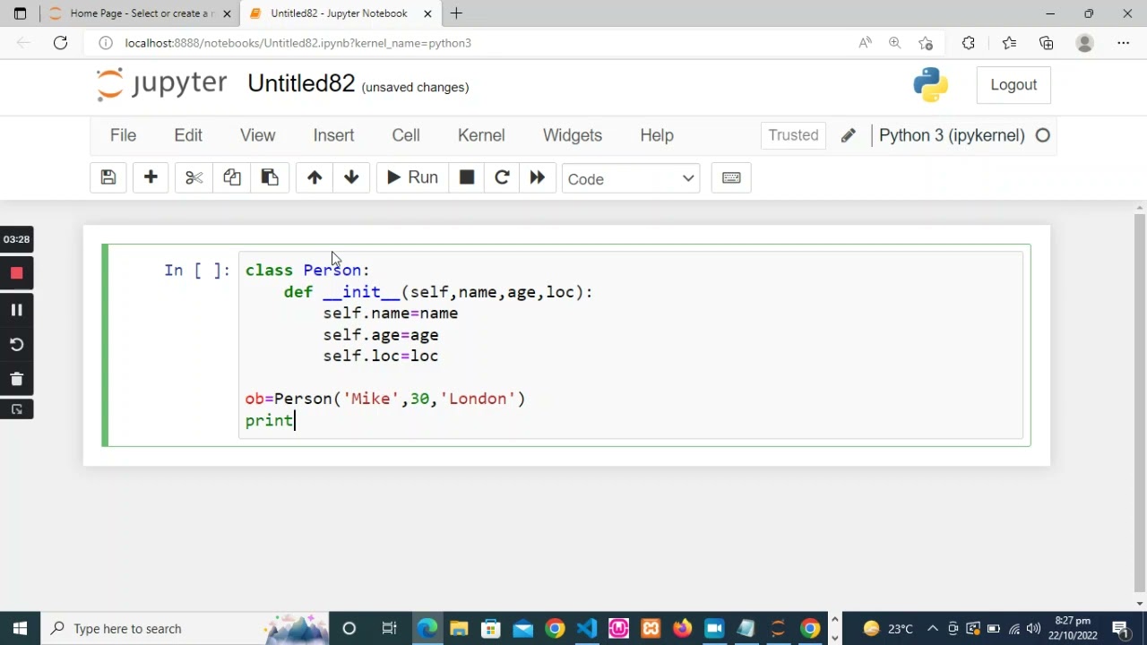 Delete  and update object properties and object in python