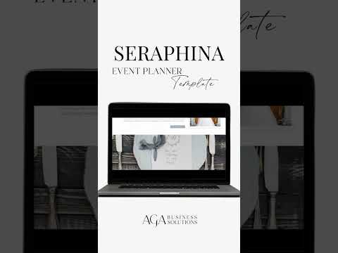Wix Website Template for Event & Wedding Planning Business