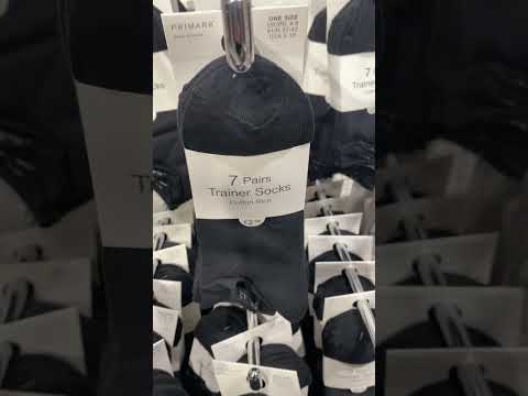 Primark cotton rich socks pack of 7 only £ 2.70
