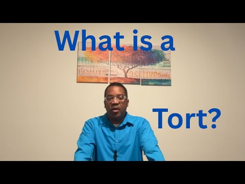 What is a tort?