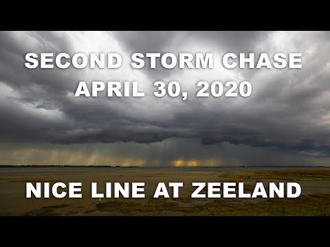 Intercepting a line of storms - April 30, 2020 - Southwest of Holland