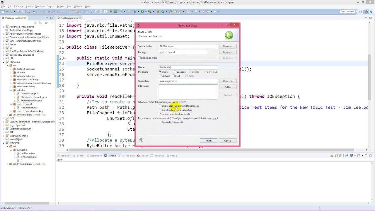 Java NIO - Transfer large file through SocketChannel