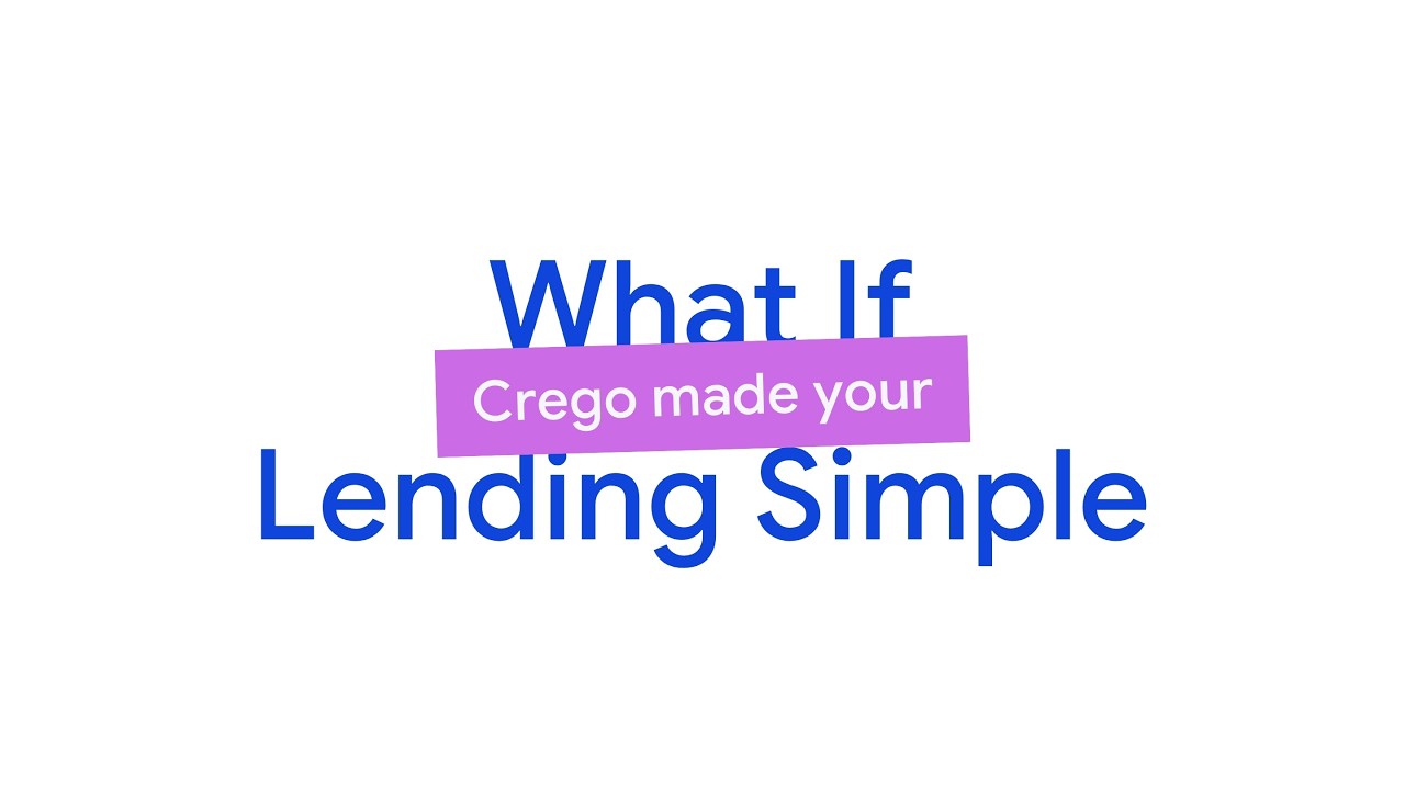 Meet Crego - The All-in-One Lending Platform for Lenders, LSPs & Fintechs