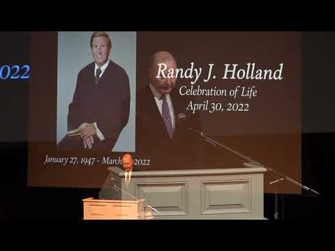 Randy J. Holland Celebration of Life: Chief Justice Collins J. Seitz ...