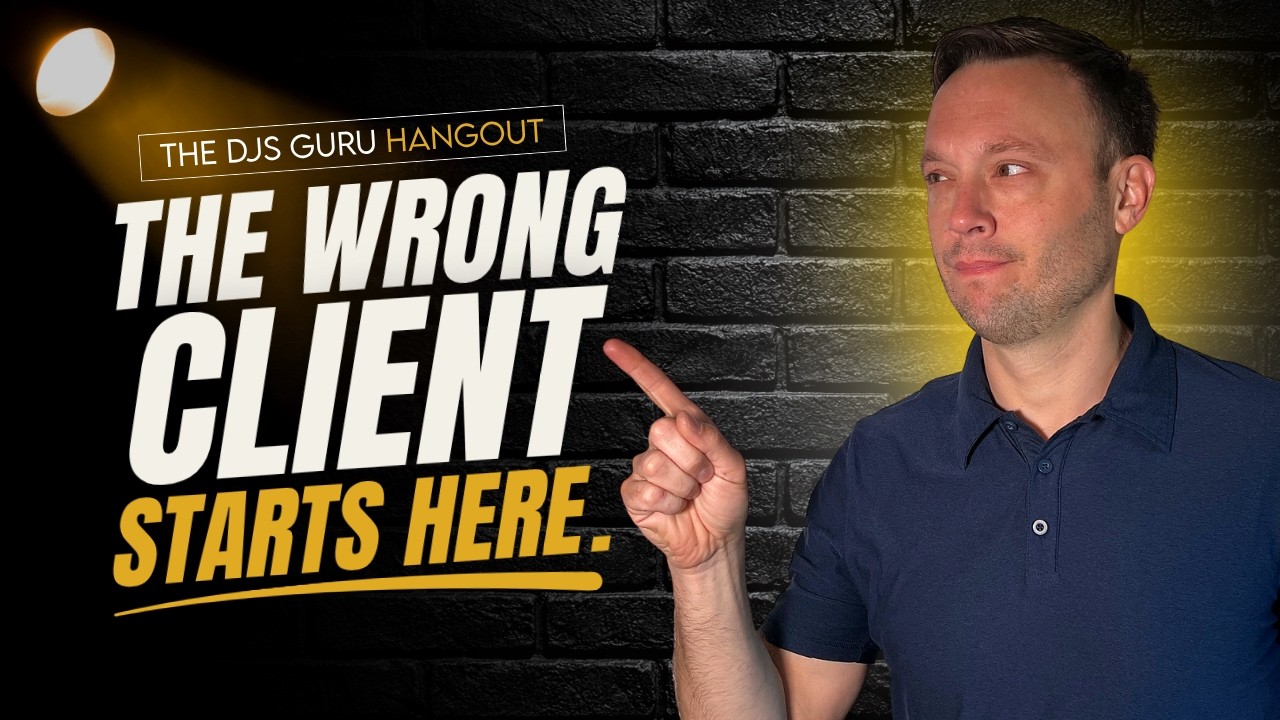 Why DJs Keep Attracting the Wrong Clients (And How to Fix It)