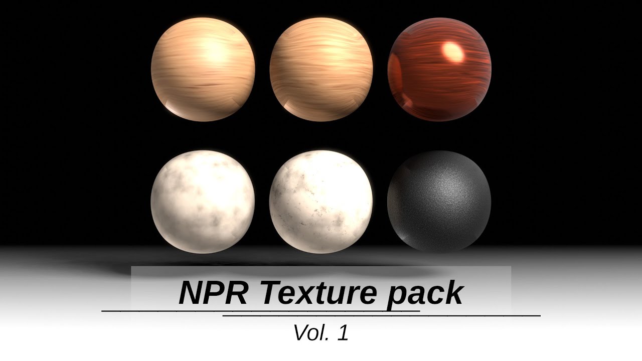 CGTrader - NPR Texture pack Vol 1