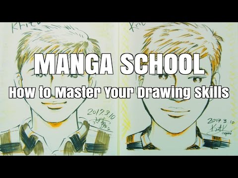 Manga School : How to Master Your Drawing Skills【Moving Japan】