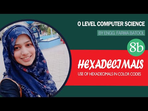 Hexadecimals - Use of Hexadecimal Numbers in HTML Color Codes