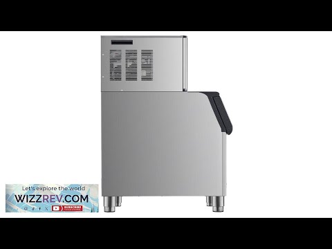 Commercial Ice Maker 360LBS 24H with 300LBS Storage Bin Auto Self Cleaning VEVOR US Review