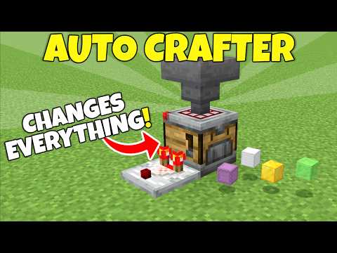 Mojang Released AUTO CRAFTERS! Why Do They Matter? Minecraft 1.21 Update!