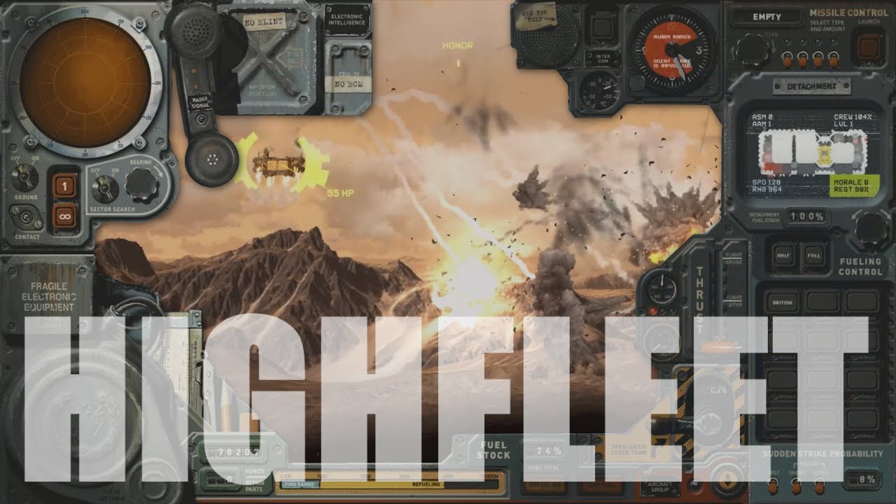 An action/strategy game with actual strategy - HighFleet (2021)