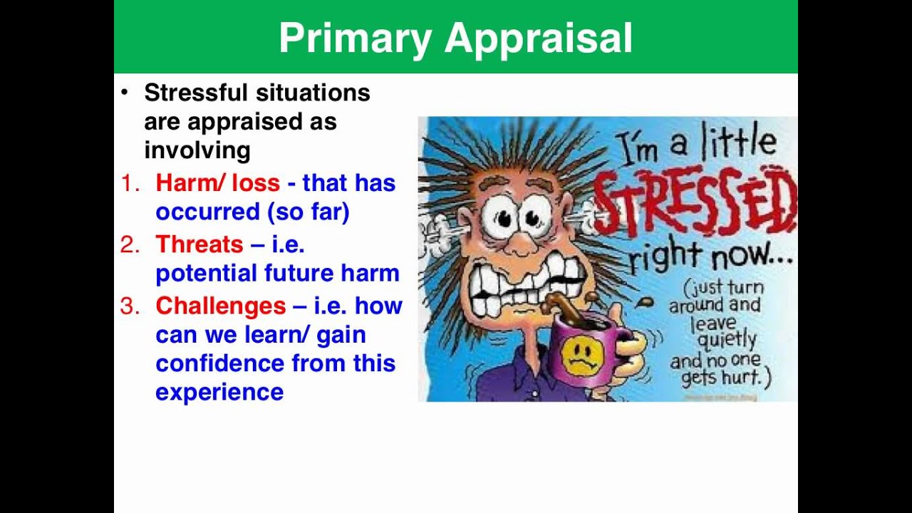Lazarus & Folkman Transactional model of stress & coping - VCE Psychology
