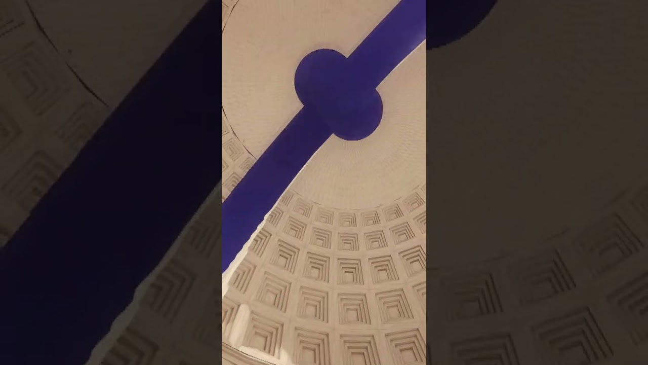 The secrets behind the Pantheon's engineering #history #romanempire #engineering #pantheon