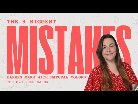 3 Mistakes New Bakers Make with Natural Food Color (And How to Avoid Them)