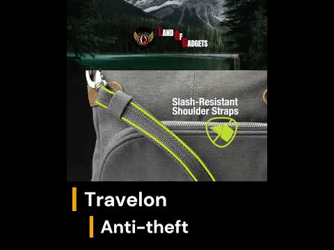 Travelon Anti-theft Heritage Crossbody Bag, Pewter