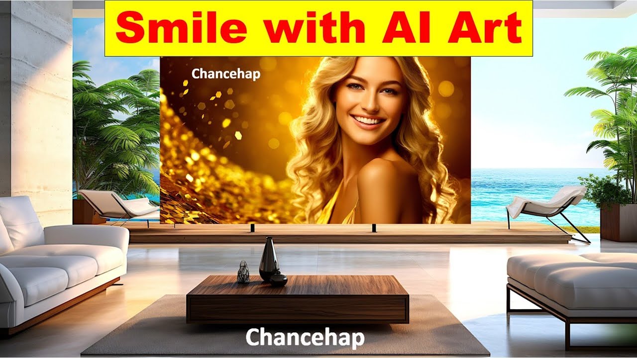 Beautiful Girl happy Smile 310 – Smile with AI Art and Music – Chancehap – Chanceburg – 4K – 2025