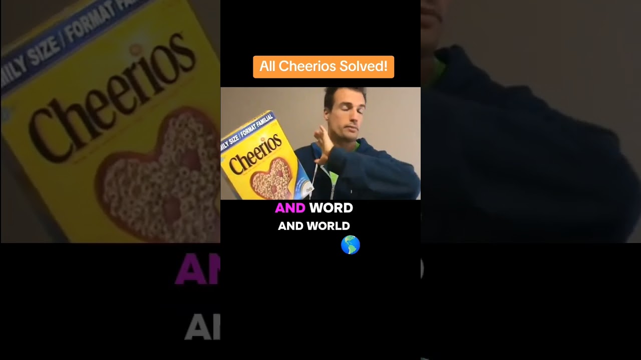 All Cheerios Solved! #fyp #jesus #math #god