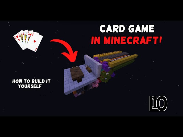 Card game Minecraft Texture Pack