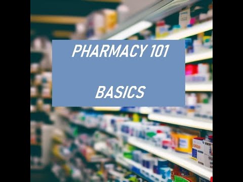 Pharmacy 101 Basics