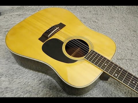 Rare 1970's made Vintage Yamaki No.230 12 Strings Acoustic | Reverb