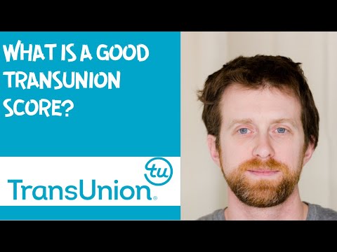 What is a good Transunion score?