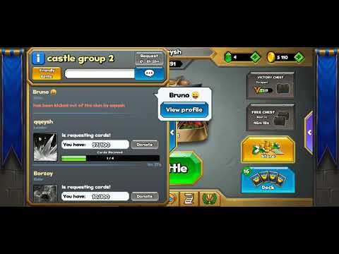 # castle crush || How to invite friends ||