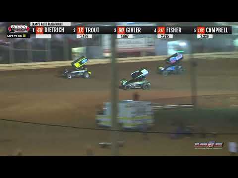 410 Sprint Car Feature | Lincoln Speedway 8.22.20