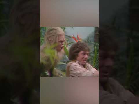 Would you go fishing with Chaka? Be sure to watch Land of the Lost on Tubi! #landofthelost #krofft