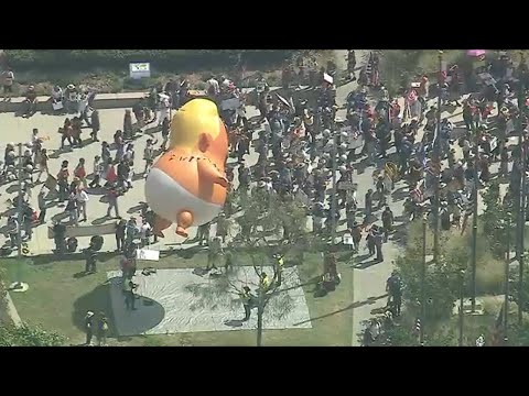 Thousands attend 'No Kings Day' protest in downtown Los Angeles